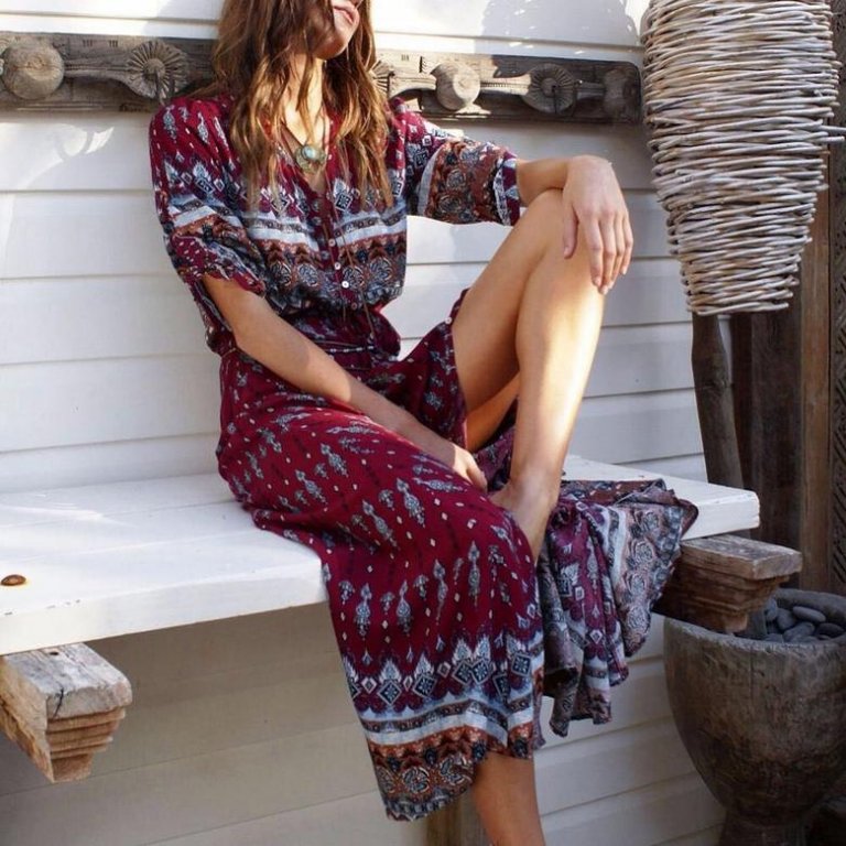 Boho Hippie Dresses Colorful Lifestyle Ideas | Hippie Boho Style