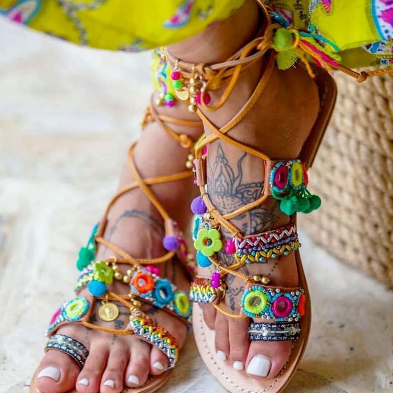 Hippie Boho Chic Style Shoes Ideas | Hippie Boho Style