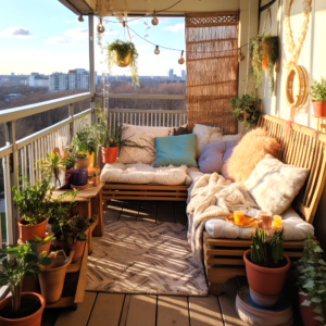 Chic and Colorful Bohemian Balcony Decor Ideas For A Boho Paradise ...