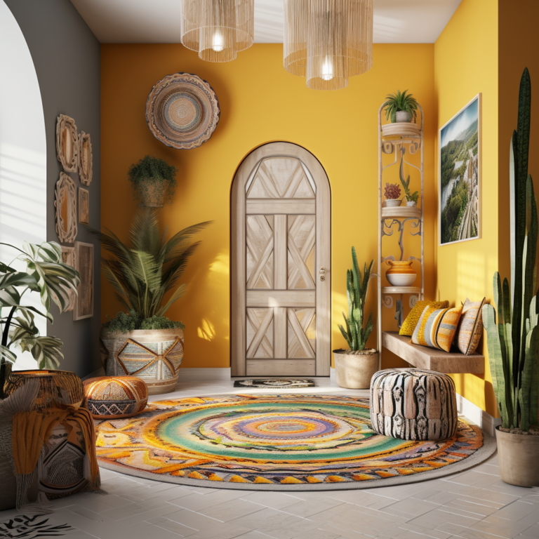 Wanderlust Meets Home Boho Hallway Design Tips | Hippie Boho Style