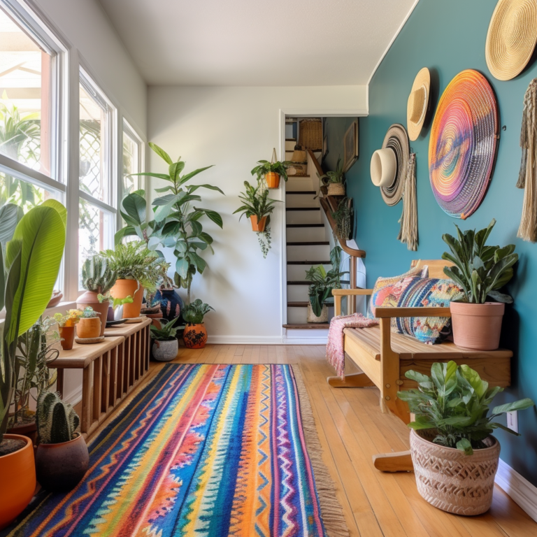 Wanderlust Meets Home Boho Hallway Design Tips | Hippie Boho Style