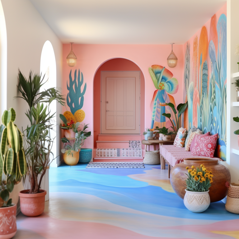 Wanderlust Meets Home Boho Hallway Design Tips | Hippie Boho Style